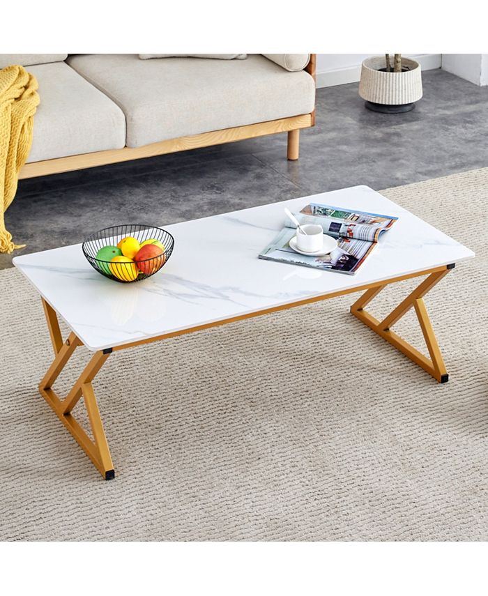 Simplie Fun Modern Multipurpose Coffee Table with Assembly Kit - Macy's