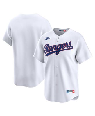 Nike Men's White Texas Rangers Cooperstown Collection Limited Jersey ...