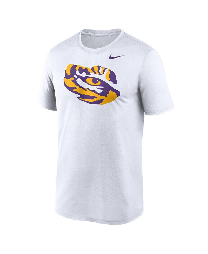 Nike Men's White LSU Tigers Primetime Legend Alternate Logo T-Shirt ...