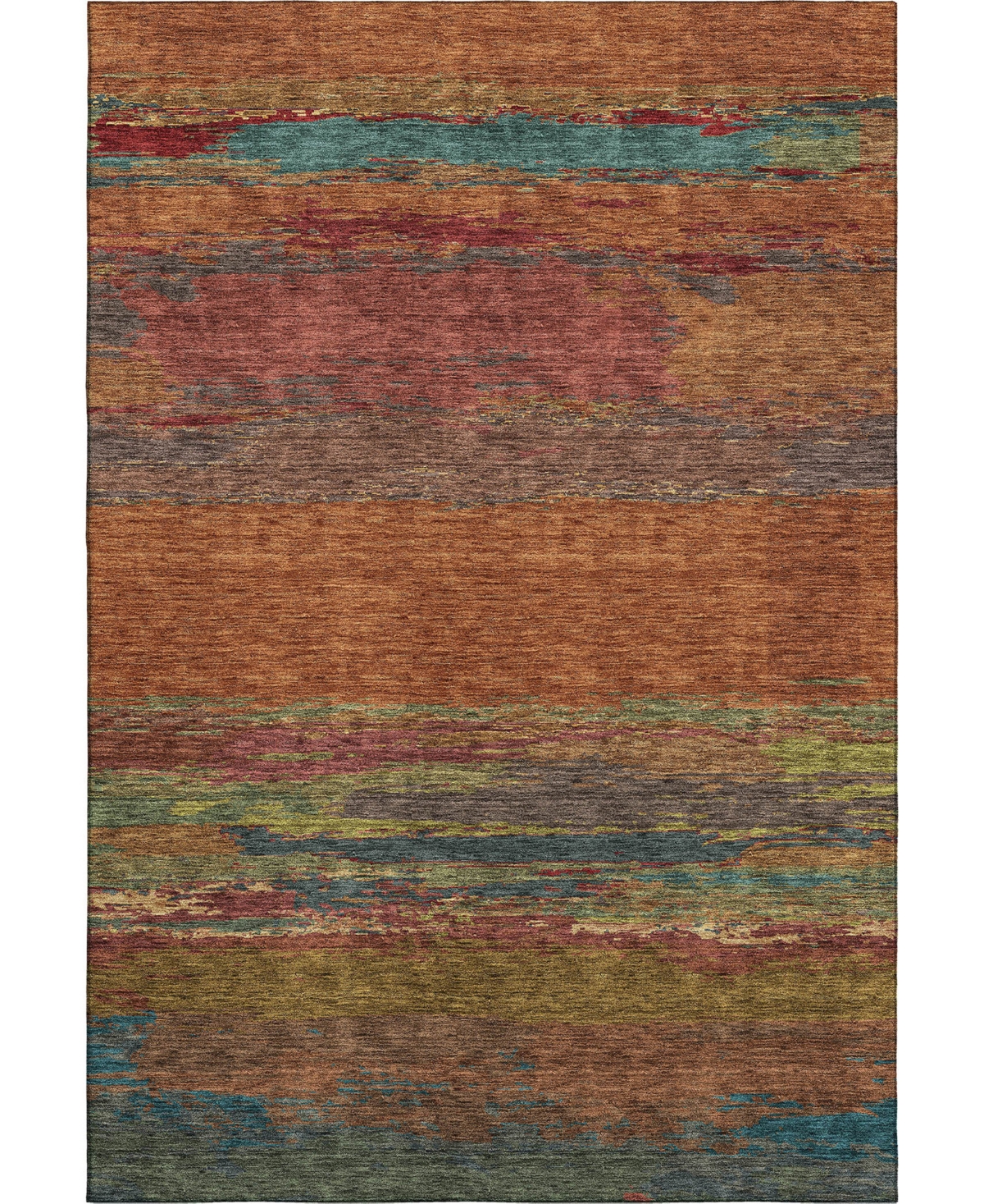 Click here for Dalyn Trevi Washable TV8 3x5 Area Rug - Terracotta prices