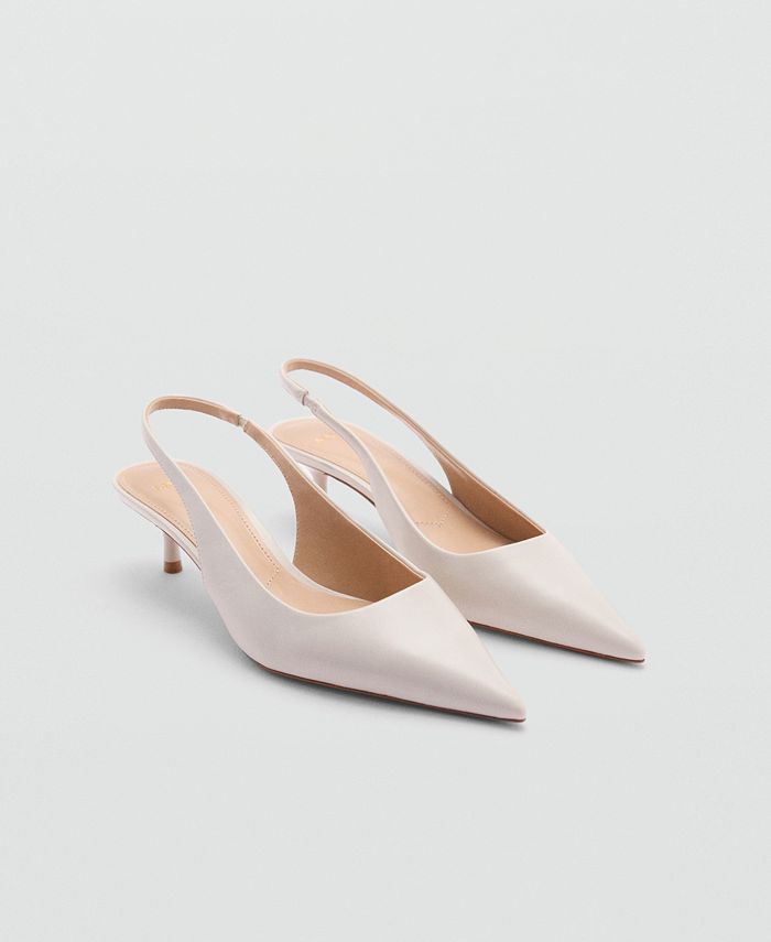 MANGO Women's Sling Back Heel Shoes - Macy's