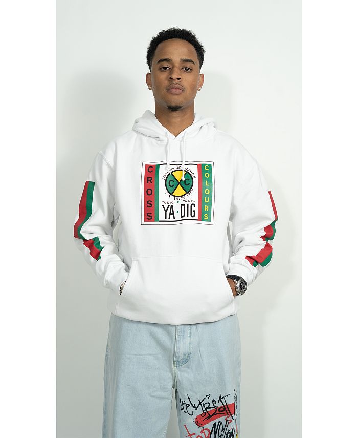 Cross Colours Label Logo Sweatshirt - Macy's