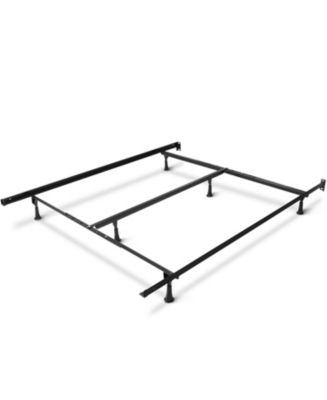 Clara Clark Heavy Duty 6 Lag Adjustable Steel Bed Base With Center ...