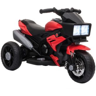 Streamdale Furniture Rugged Kids Motorbike Triple Wheels, Horn, Lights ...