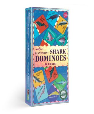 Eeboo Giant Shiny Shark Dominoes - Macy's