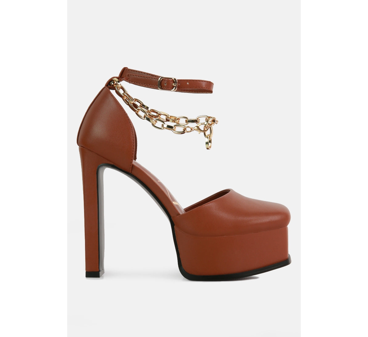 Click here for blackpearl faux leather high heeled platform sanda... prices