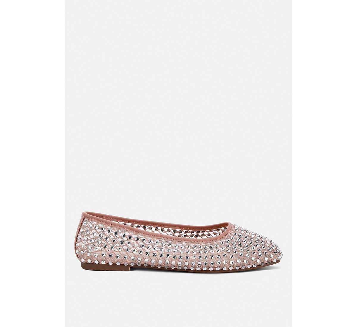 Click here for orson naked rhinestone ballerinas - Pink prices