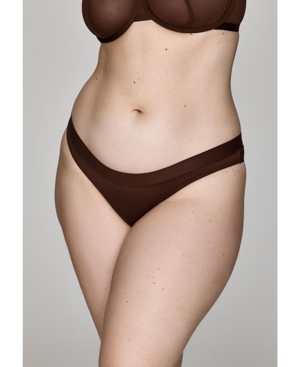 Click here for Cuup Womens The Bikini - Modal - Espresso prices