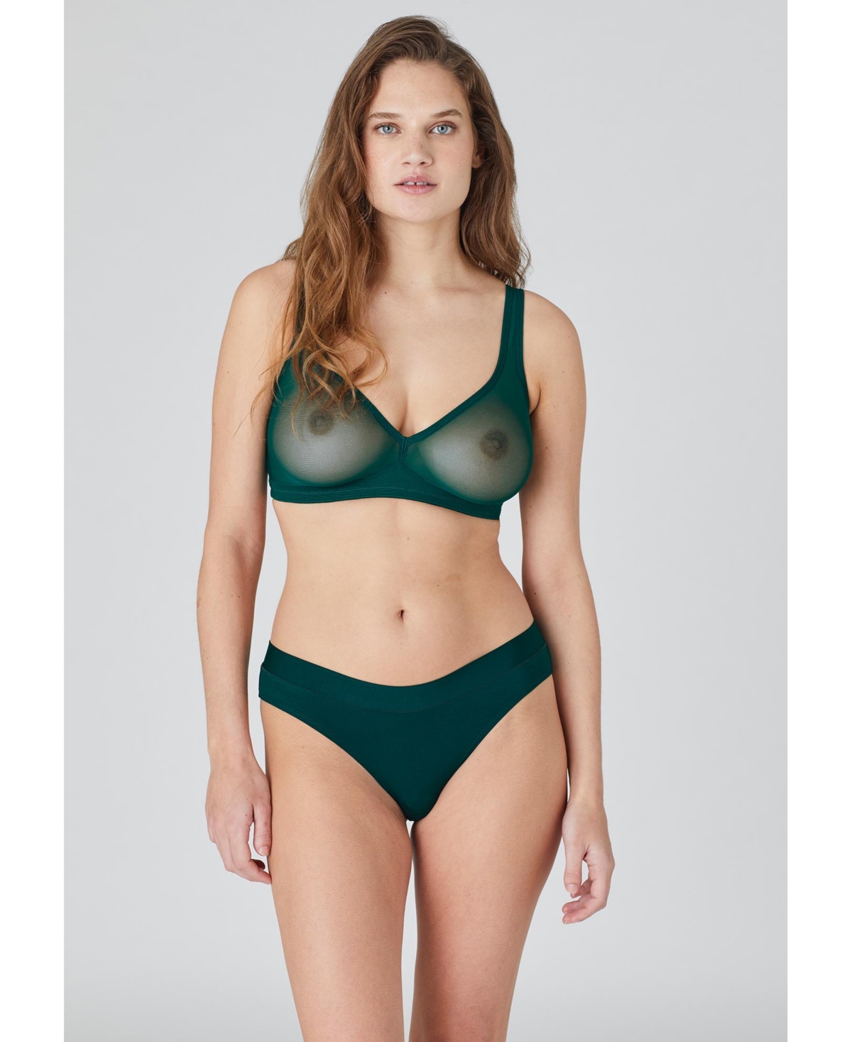 Click here for Cuup Womens The Mesh Wireless Plunge - Serpentine prices
