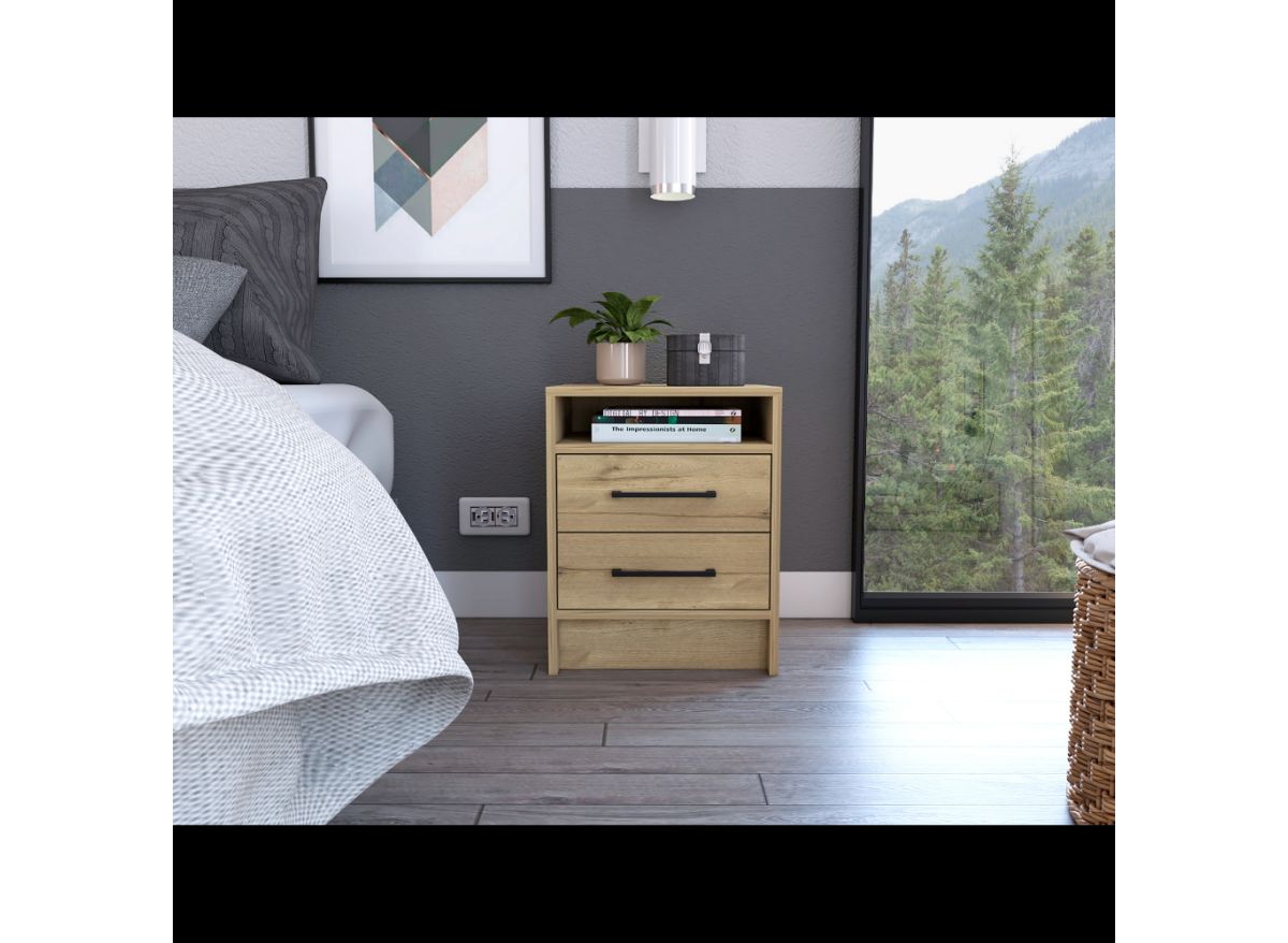 Click here for Fm Furniture Philadelphia Nightstand  Two Drawers... prices