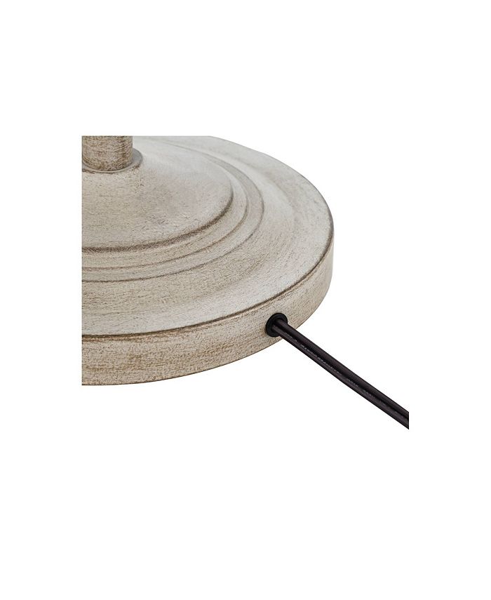 360 Lighting Carter Traditional 3 Piece Table Floor Lamp Set Beige ...