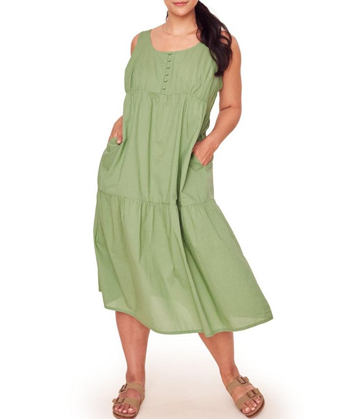 Adore Me Plus Size Dorothy Three-Tiered Slip - Macy's