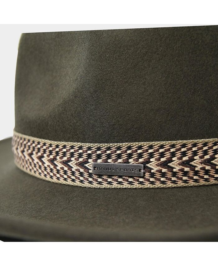 Kanut Sports Unisex Rogue Woven Band Wool Felt Hat - Macy's