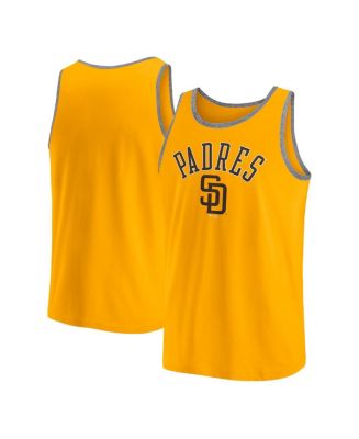 Fanatics Men's Gold San Diego Padres Bet Tank Top - Macy's