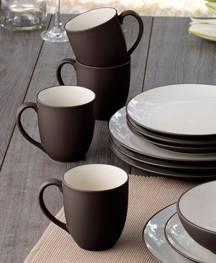 Noritake Colorwave Mugs 12-oz, Set of 4 - Macy's