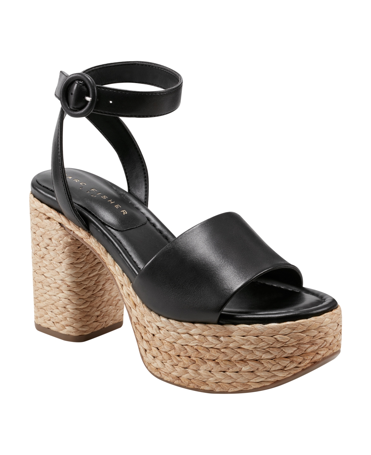 Click here for Marc Fisher Ltd Womens Palyca Block Heel Open Toe... prices