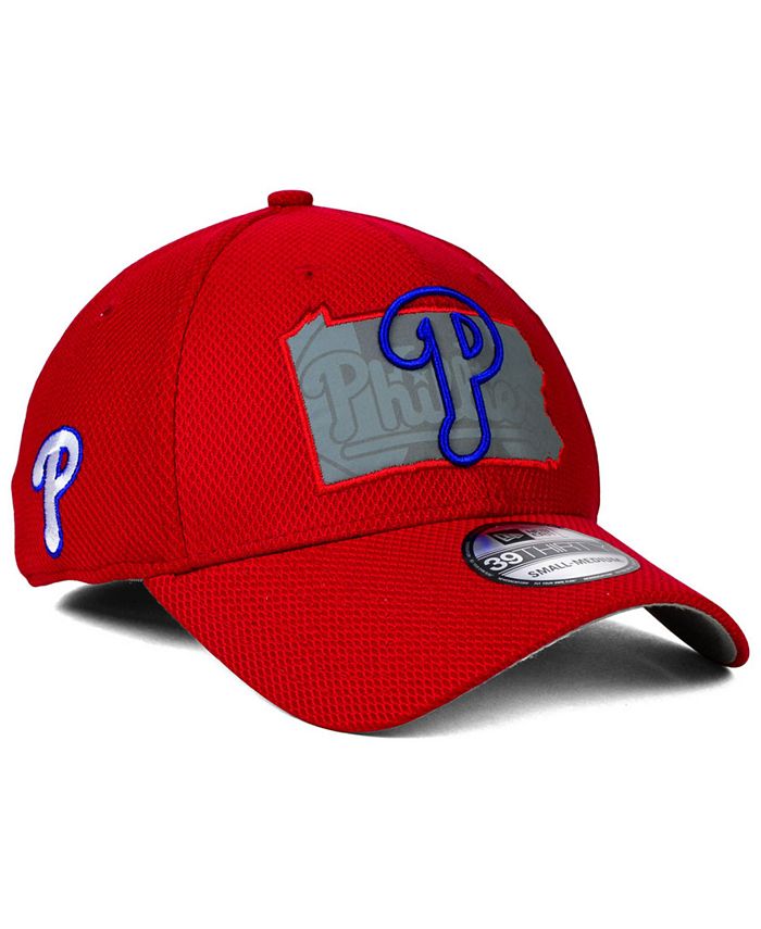 New Era Philadelphia Phillies State Flective 39THIRTY Cap - Macy's