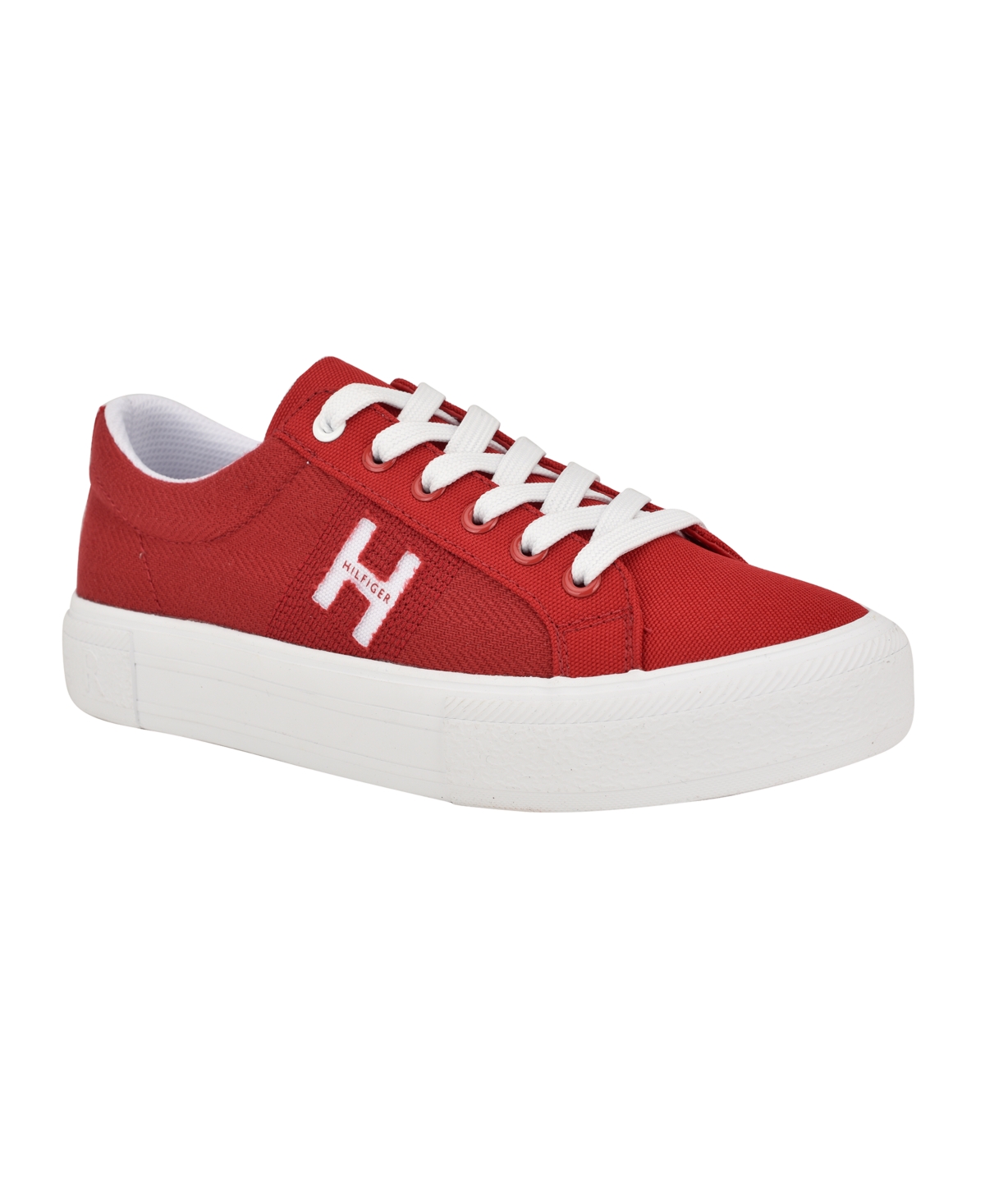 Click here for Tommy Hilfiger Womens Aconia Lace Up Sneakers - Me... prices