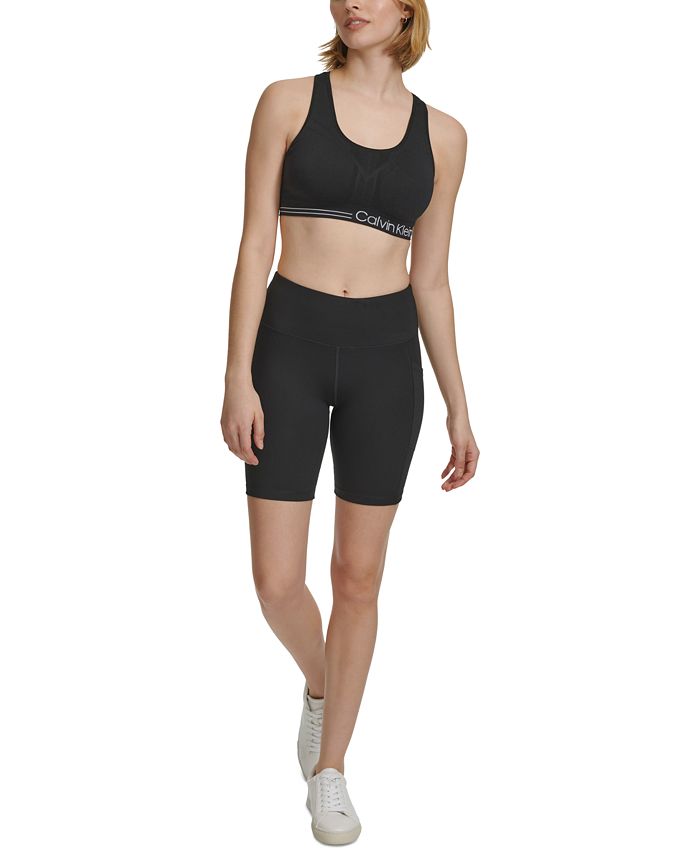 Calvin Klein Women's Mid-Rise Bike Shorts - Macy's
