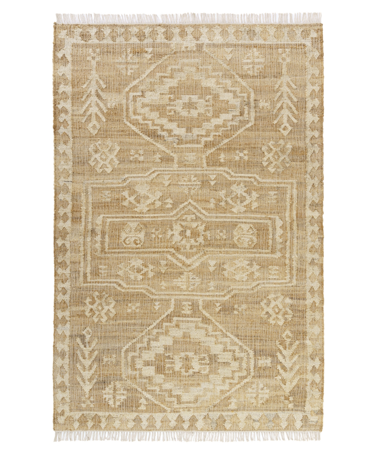 Click here for Lr Home Brantley 79x99 Area Rug - Tan/ Ivory prices