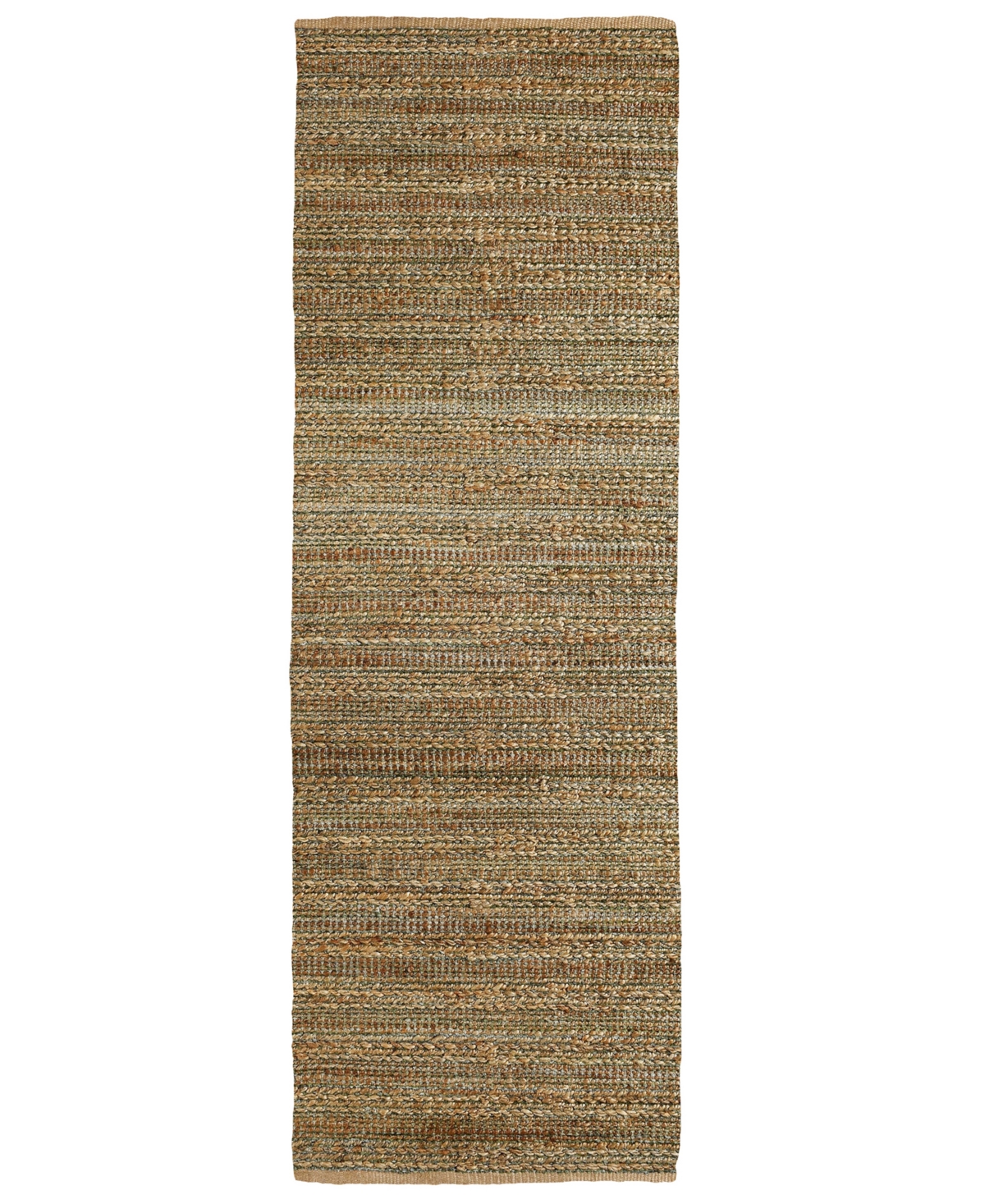 Click here for Lr Home Nancy Natur-391 26x79 Runner Area Rug - Br... prices