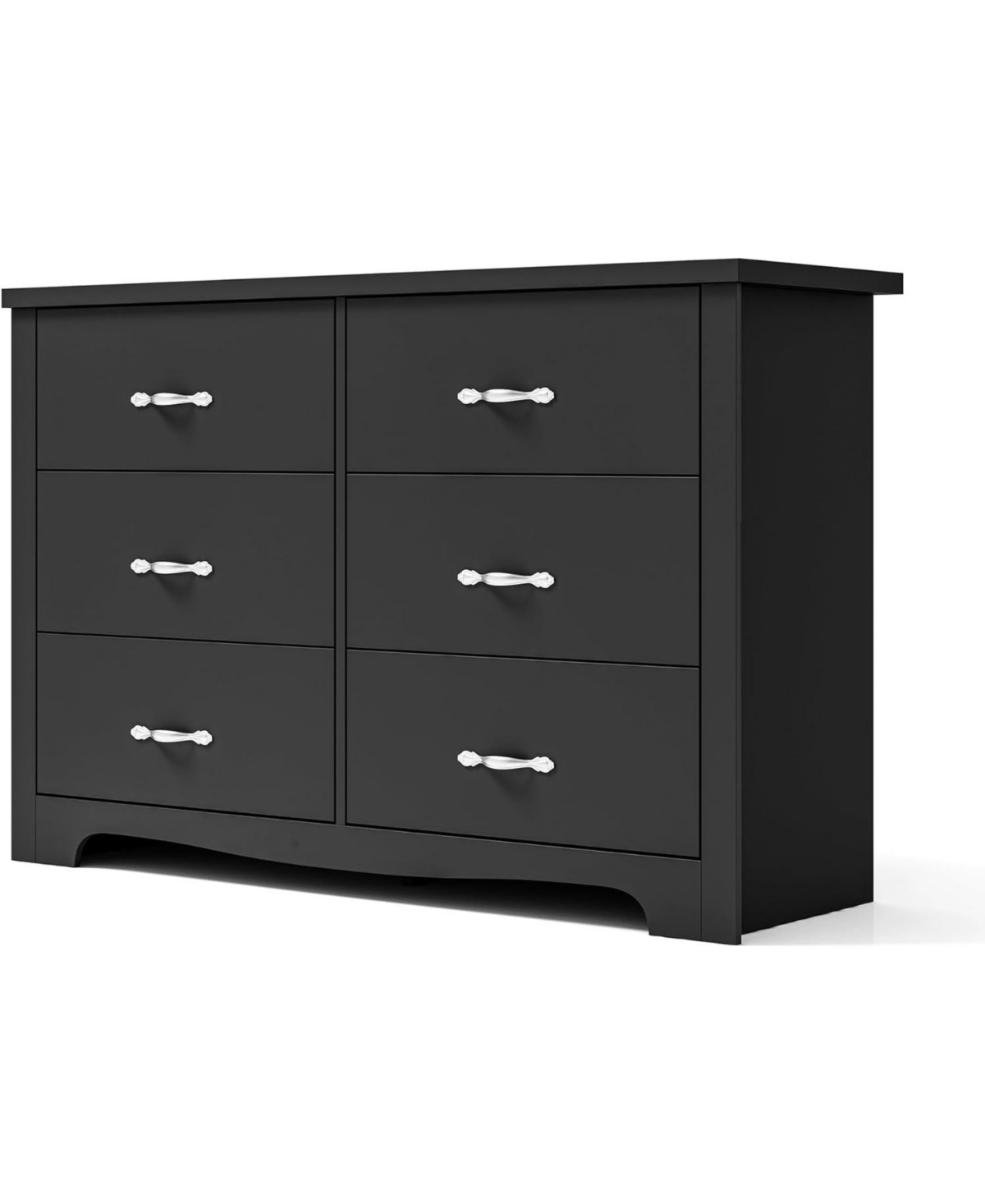 Click here for 6 Drawer Dresser Black Wood Dresser with Deep Draw... prices