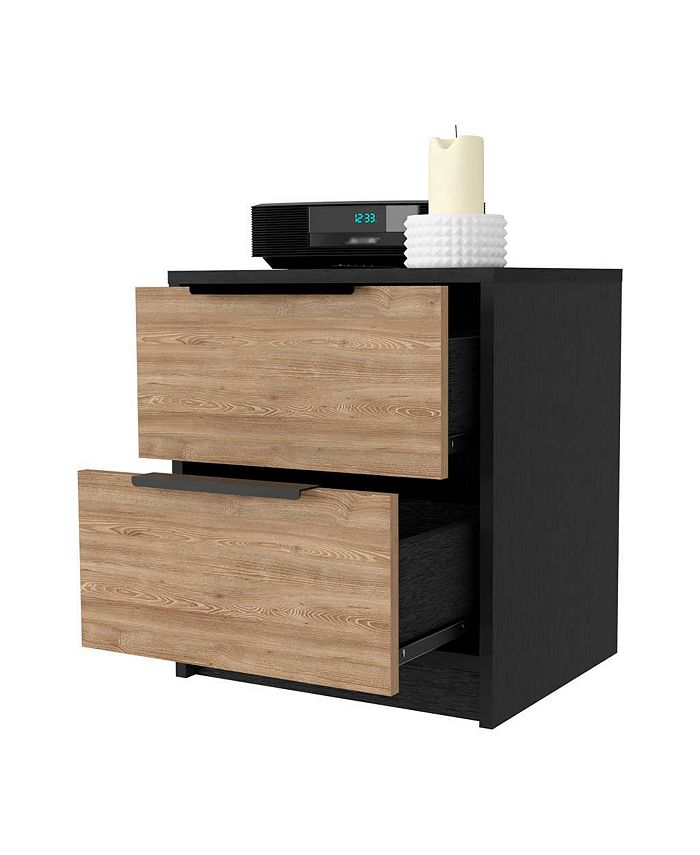 FM FURNITURE Washington Nightstand, Two Large Drawers - Macy's