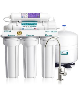 APEC Water Systems Essence Alkaline Mineral 6-Stage 75 GPD Reverse ...