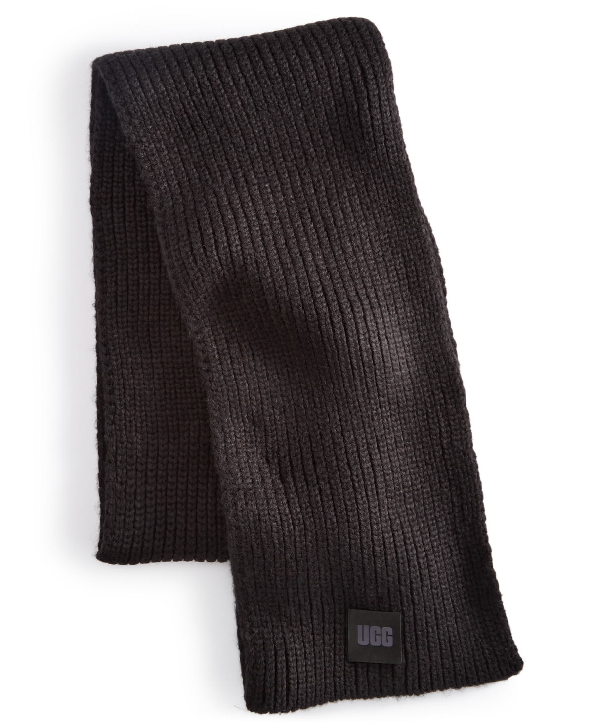 Click here for Ugg Chunky Rib Knit Scarf - Black prices