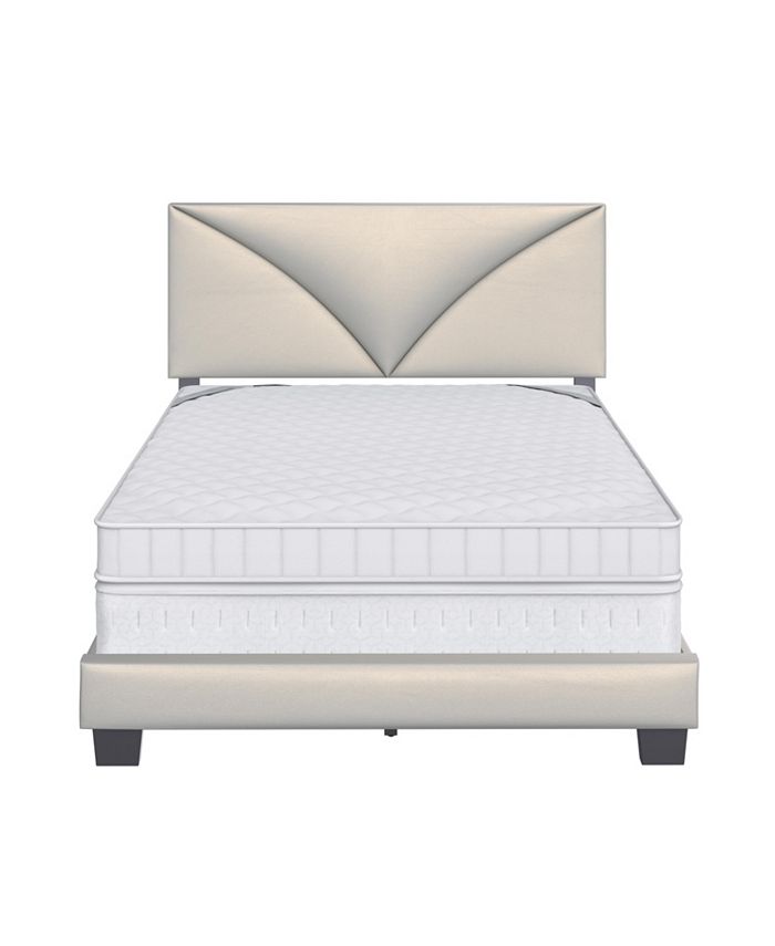Boyd Sleep Cornerstone Upholstered Platform Bed Frame - Macy's
