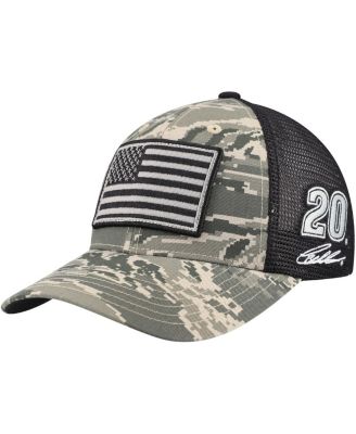 Joe Gibbs Racing Team Collection Men's Camo Christopher Bell Flag ...
