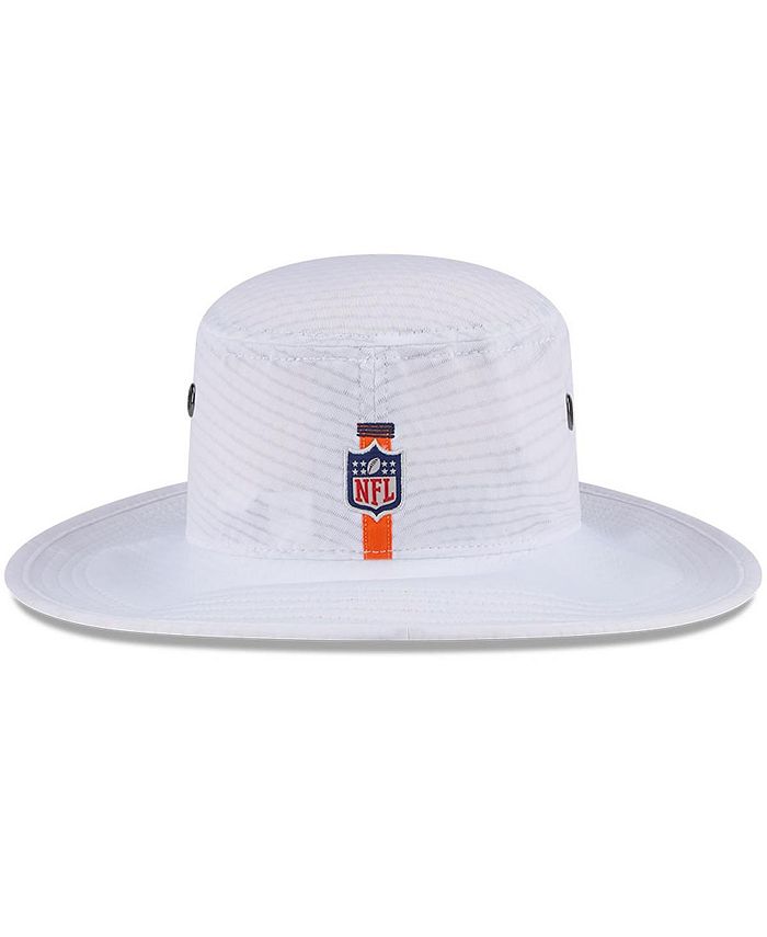 New Era Men's White Denver Broncos 2024 NFL Training Camp Panama Bucket ...
