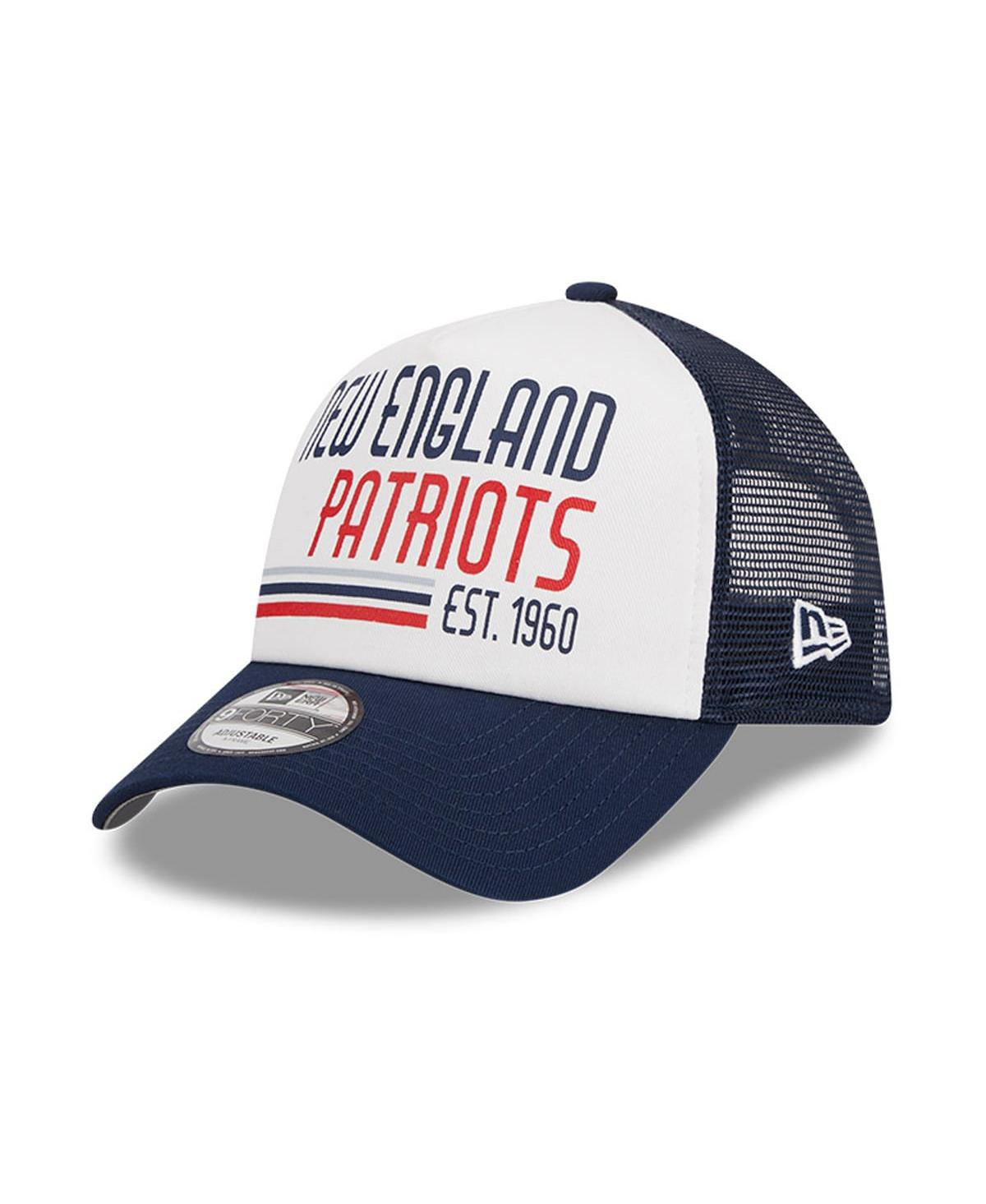 Click here for New Era Mens White/Navy New England Patriots Stack... prices