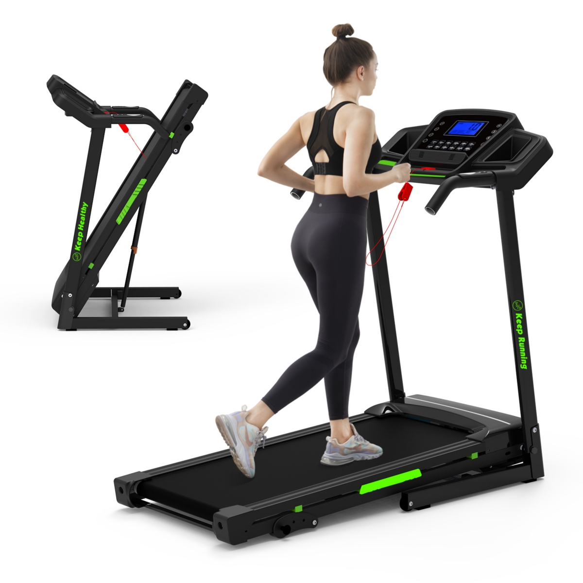 Click here for Streamdale Silent Treadmill with Space-Saving Desi... prices