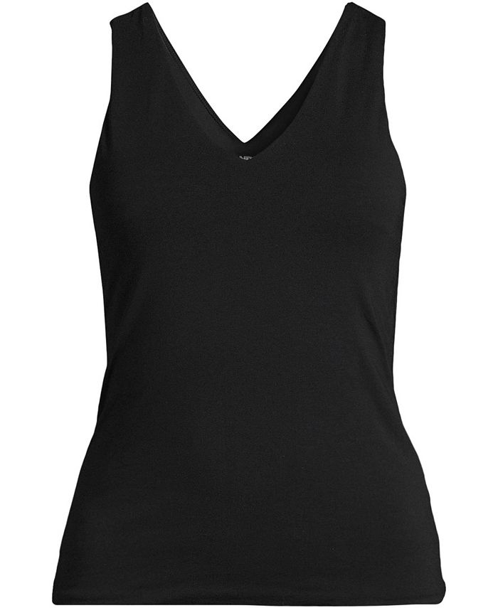 Lands' End Women's Slender Tank Top - Macy's