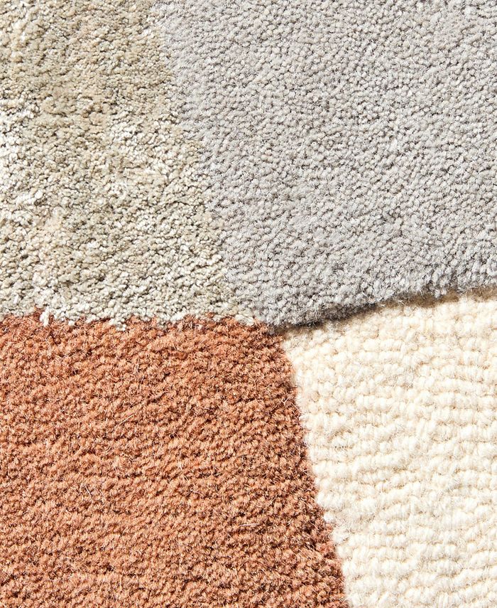 Town & Country Living Oslo Luxe Abstract Colorblock 8'x10' Area Rug ...