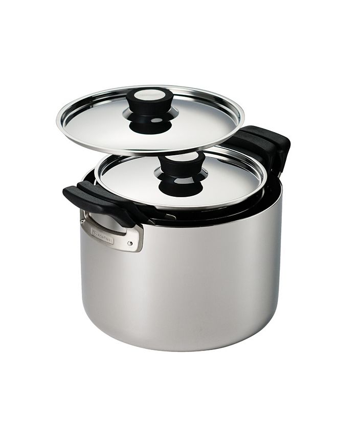 Tramontina TriPly Clad Stainless Steel 6 Pc Cookware Set - Macy's