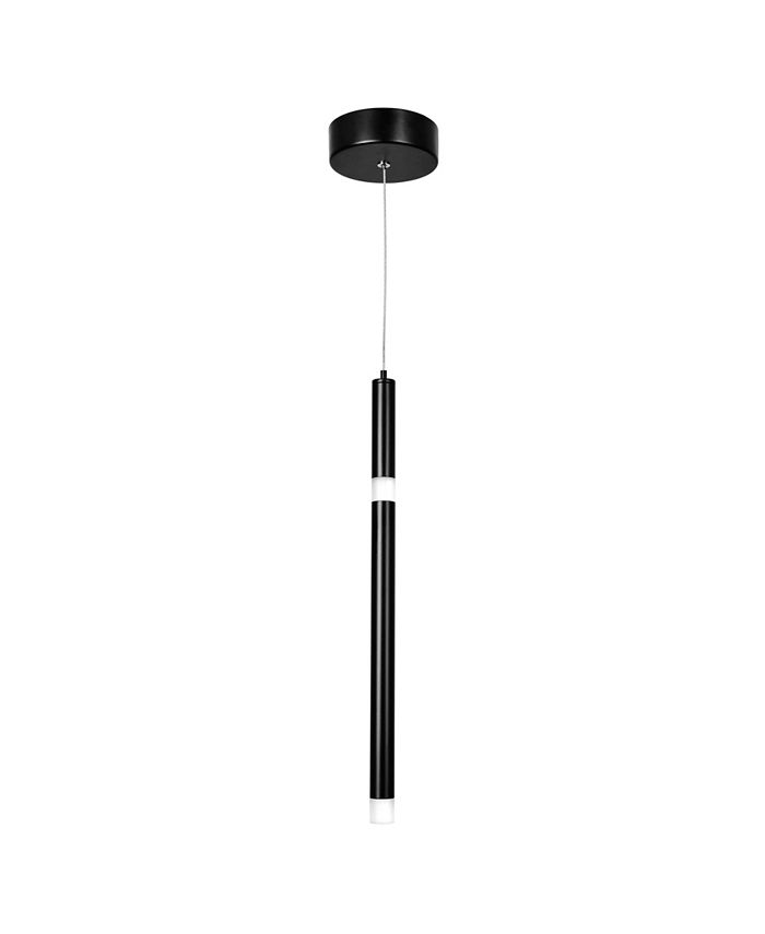 CWI Lighting Flute 1 Light LED Pendant - Macy's