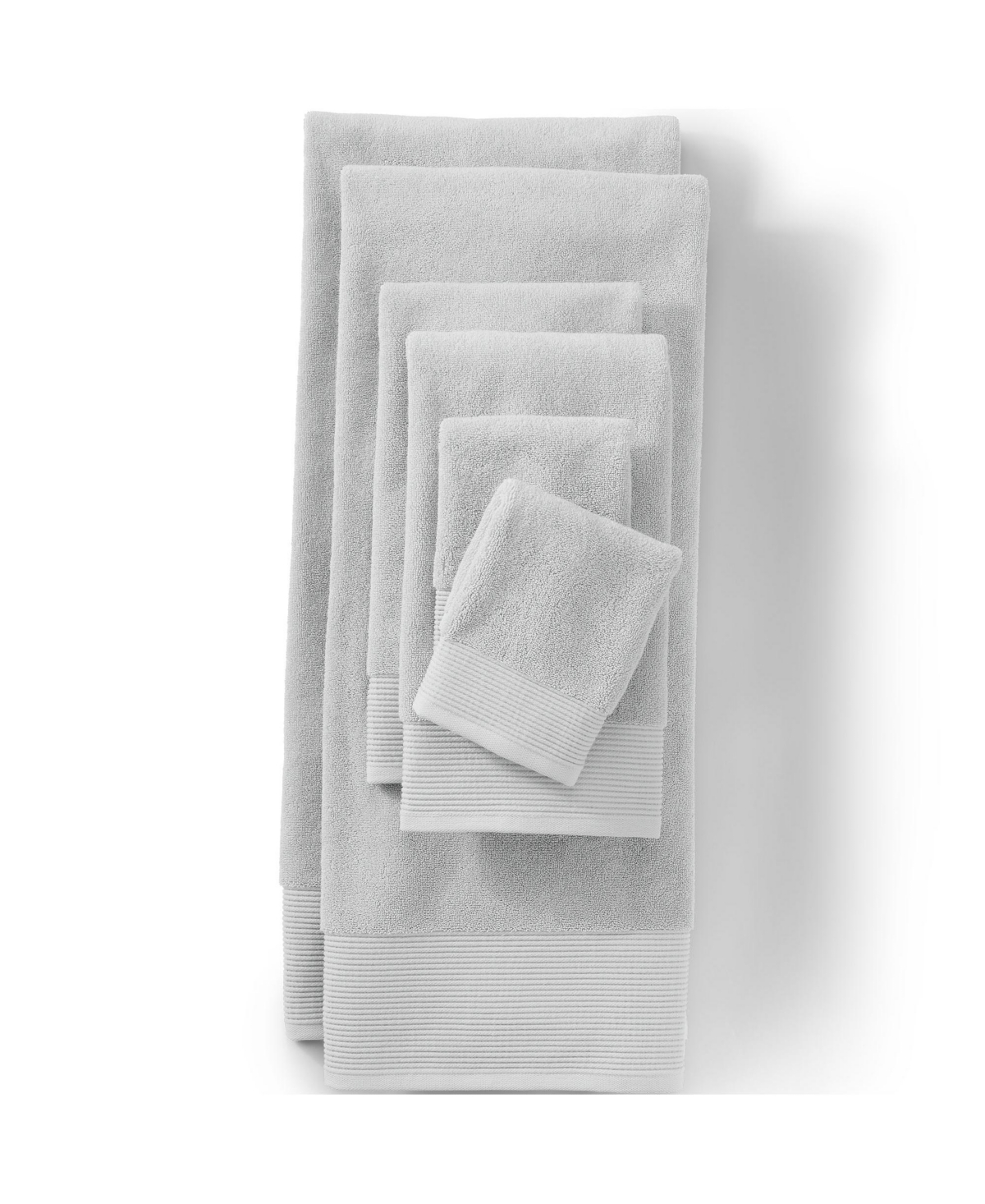 Click here for Lands End Turkish Luxe 6-Piece Towel Set - Pewter prices