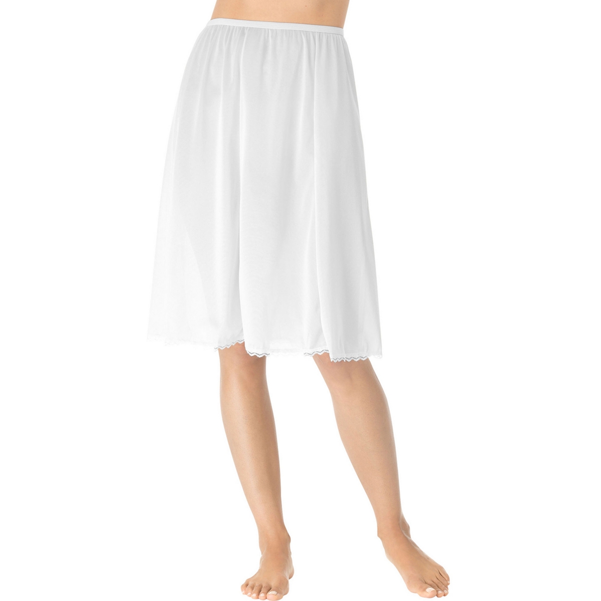 Click here for Comfort Choice Plus Size 6-Panel Half Slip - White prices