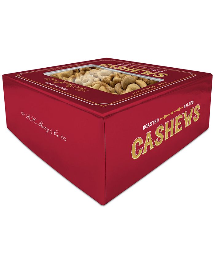 R.H. Macy & Co. Holiday Jumbo Cashews Gift Box, 14 oz - Macy's