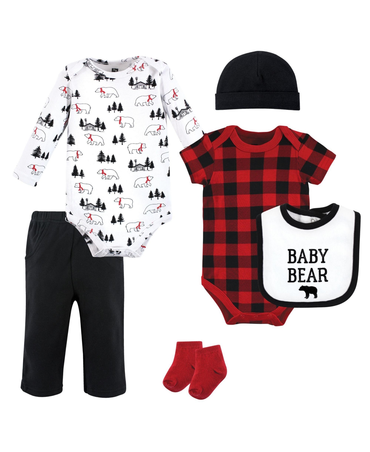 Click here for Hudson Baby Baby Boys Hudson Unisex Apparel Set in... prices