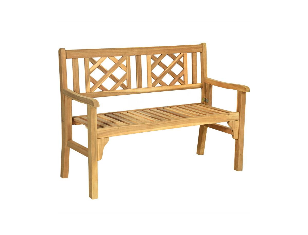 Click here for Slickblue Patio Foldable Bench with Curved Backres... prices