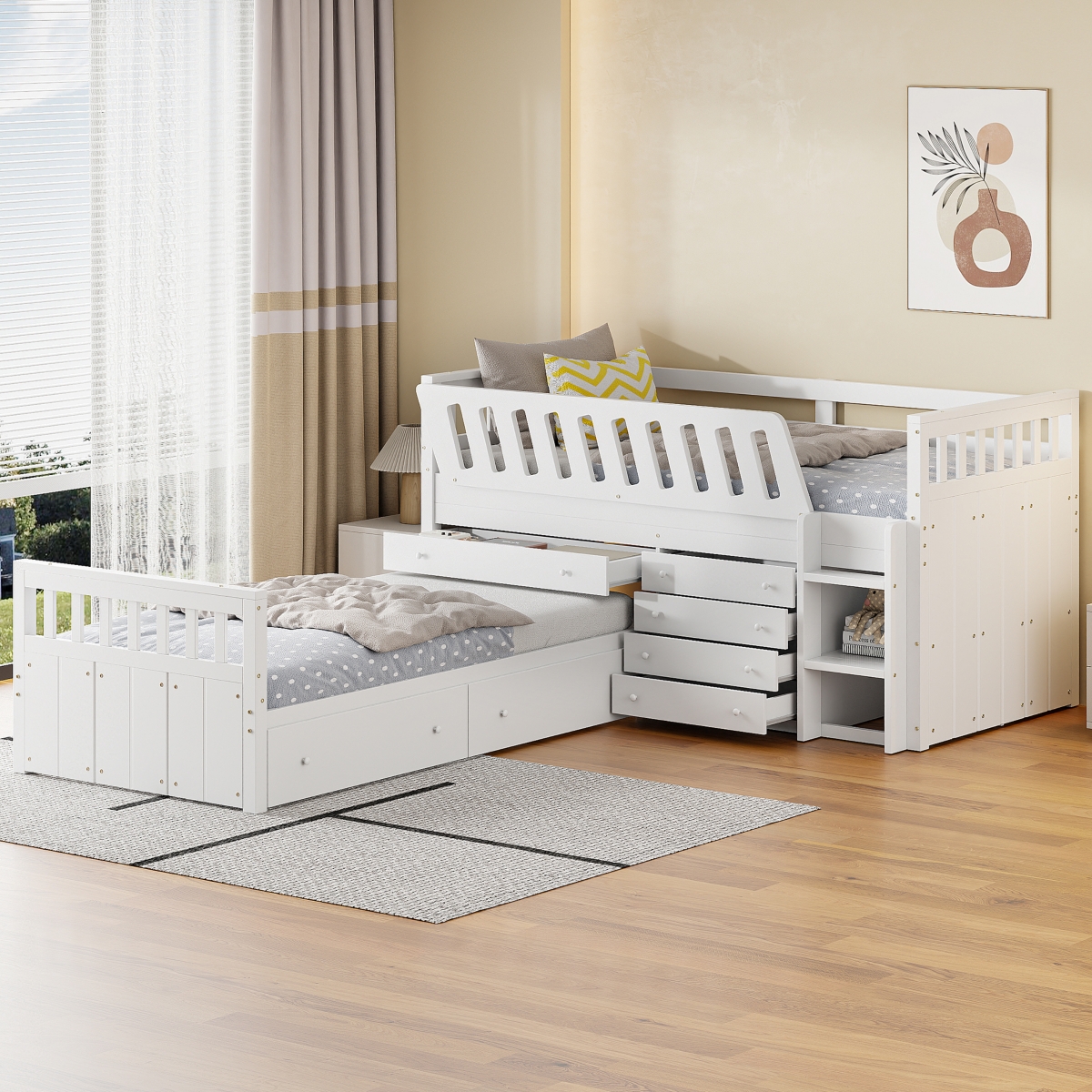 Click here for Streamdale Loft and Platform Bed with Drawers and... prices