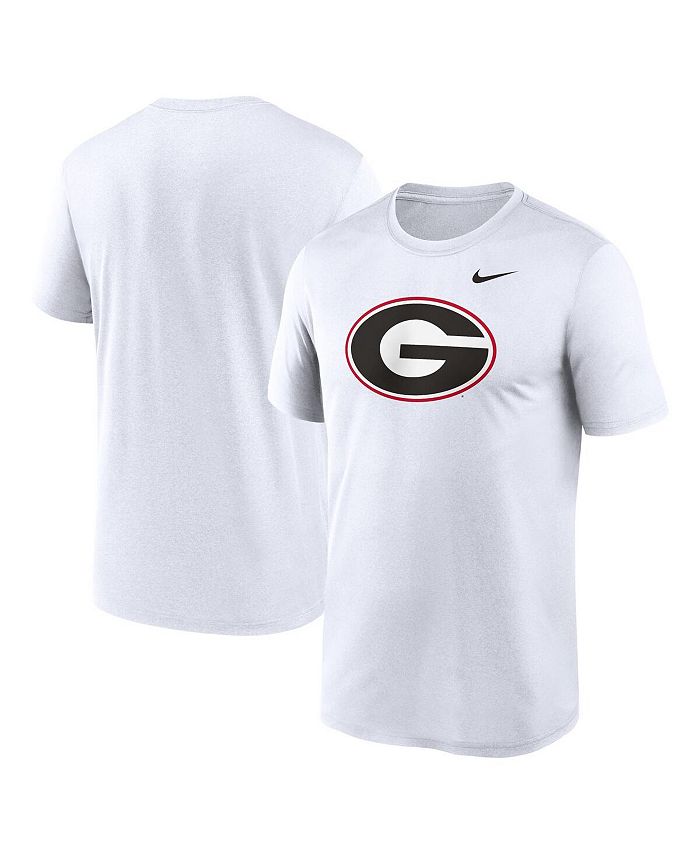 Nike Men's White Georgia Bulldogs Primetime Legend Logo T-Shirt - Macy's
