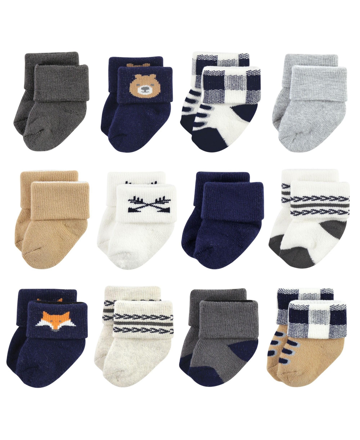 Click here for Hudson Baby Baby Boys Hudson Plush Terry Socks 12... prices