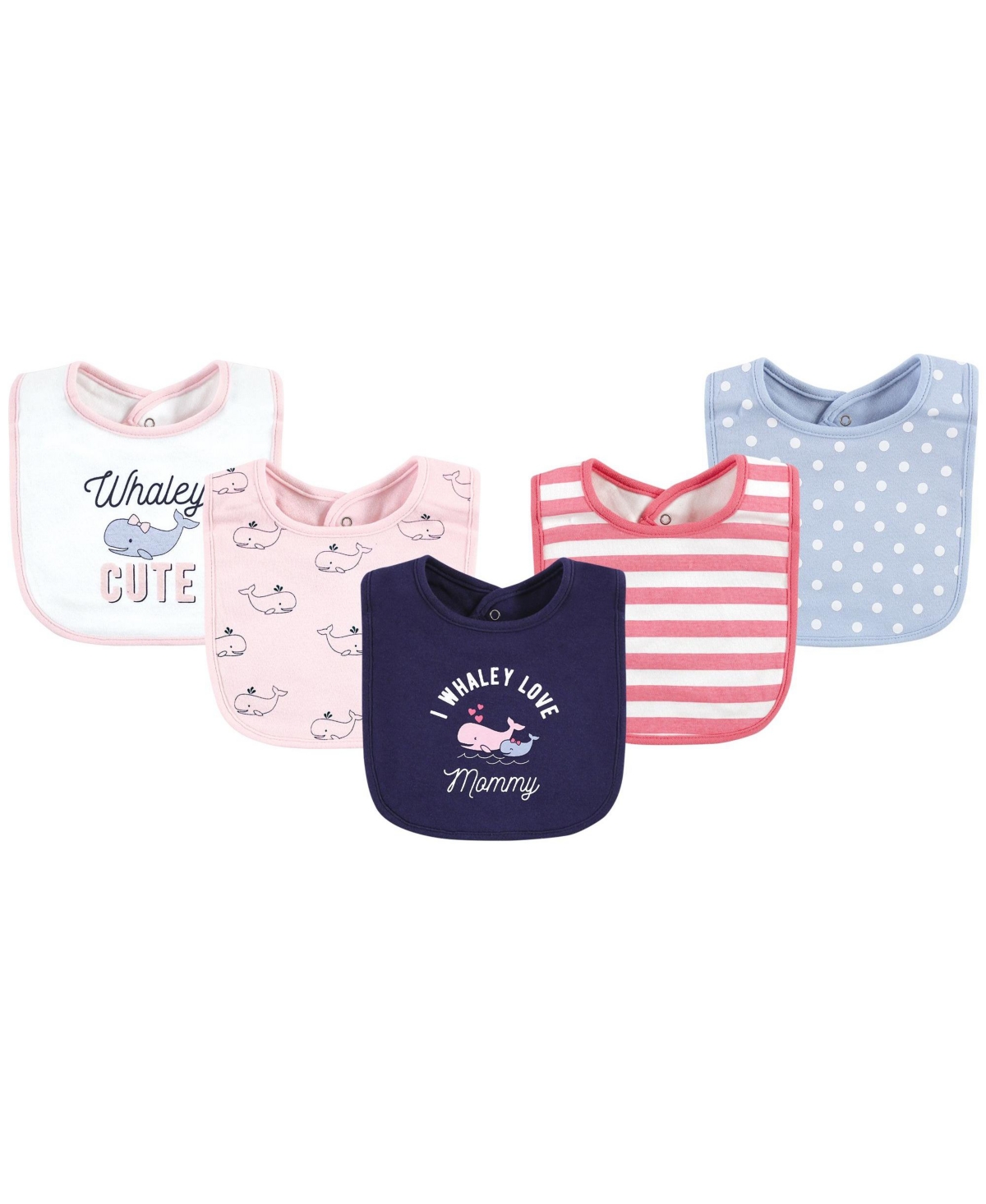 Click here for Hudson Baby Soft Cotton Mealtime Bibs - Whaley cut... prices