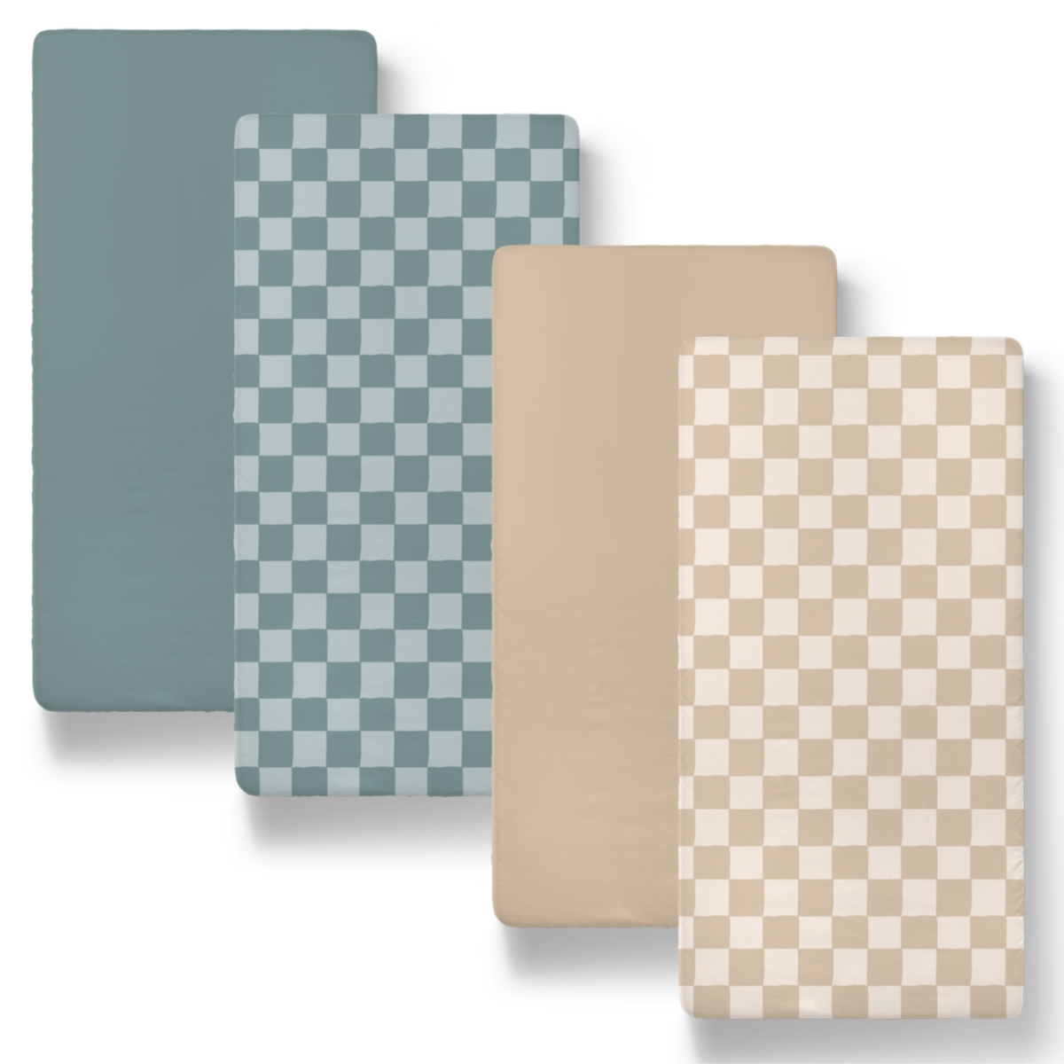 Click here for The Peanutshell Cheerful Check Cotton Jersey 4 Pac... prices