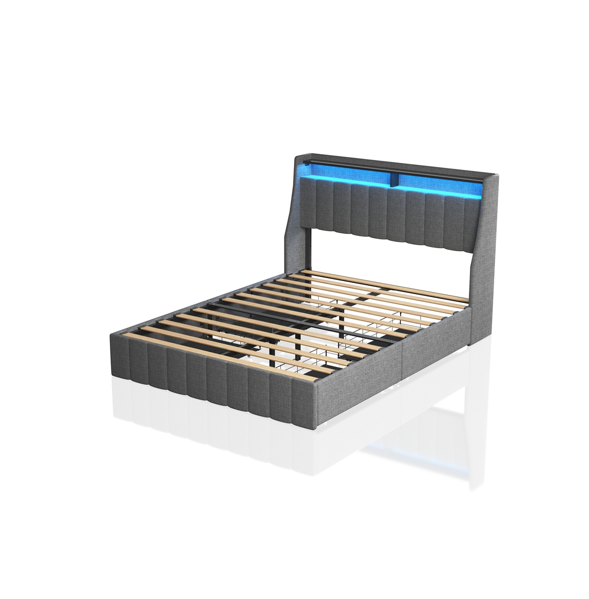 Click here for Simplie Fun Led Queen Bed Frame with Storage Drawe... prices