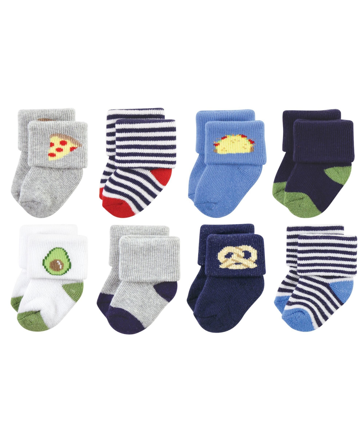 Click here for Hudson Baby Baby Boys Cushioned Terry 8-Pair Sock... prices
